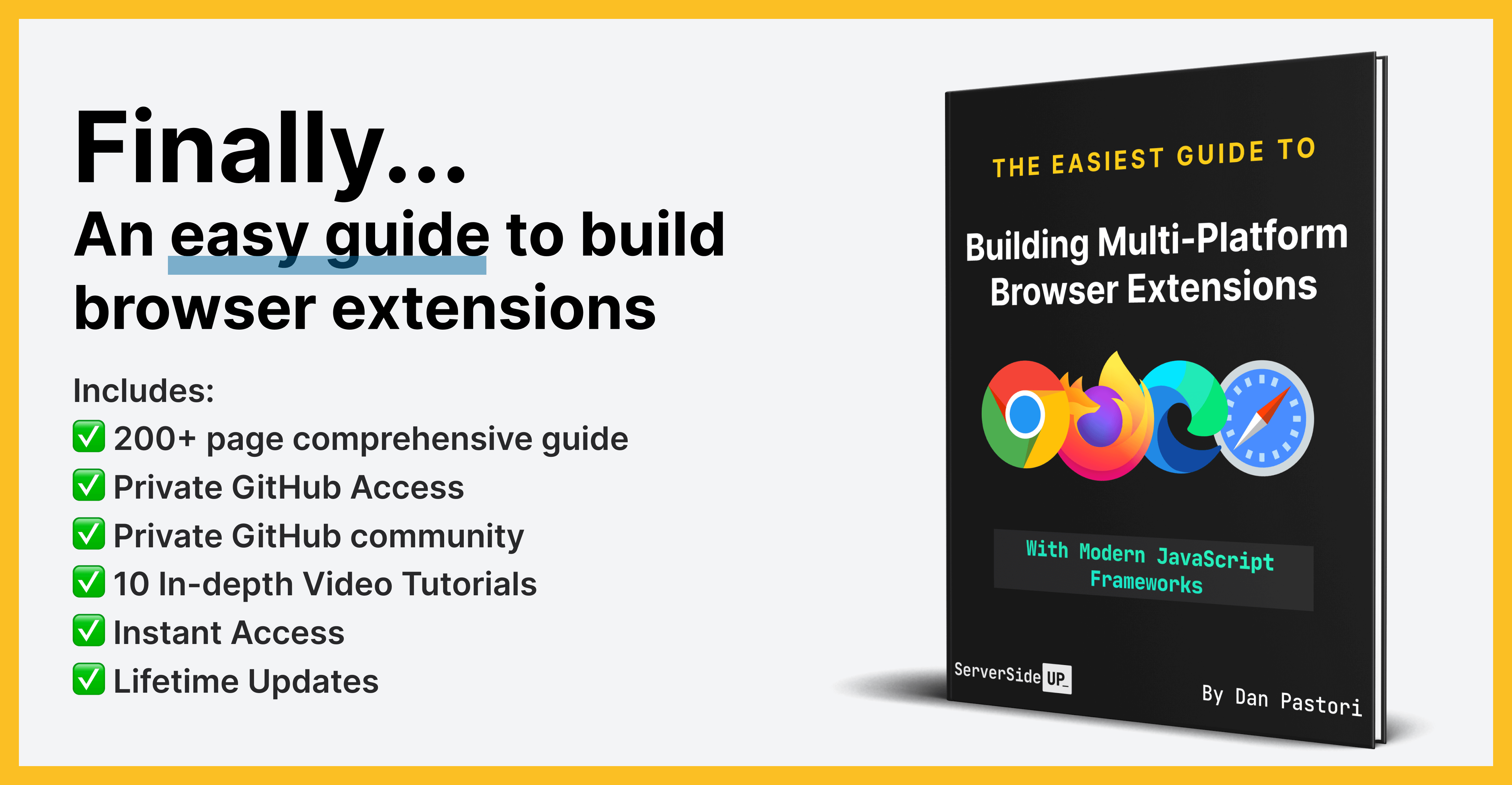 Building Multi-Platform Browser Extensions | Server Side Up