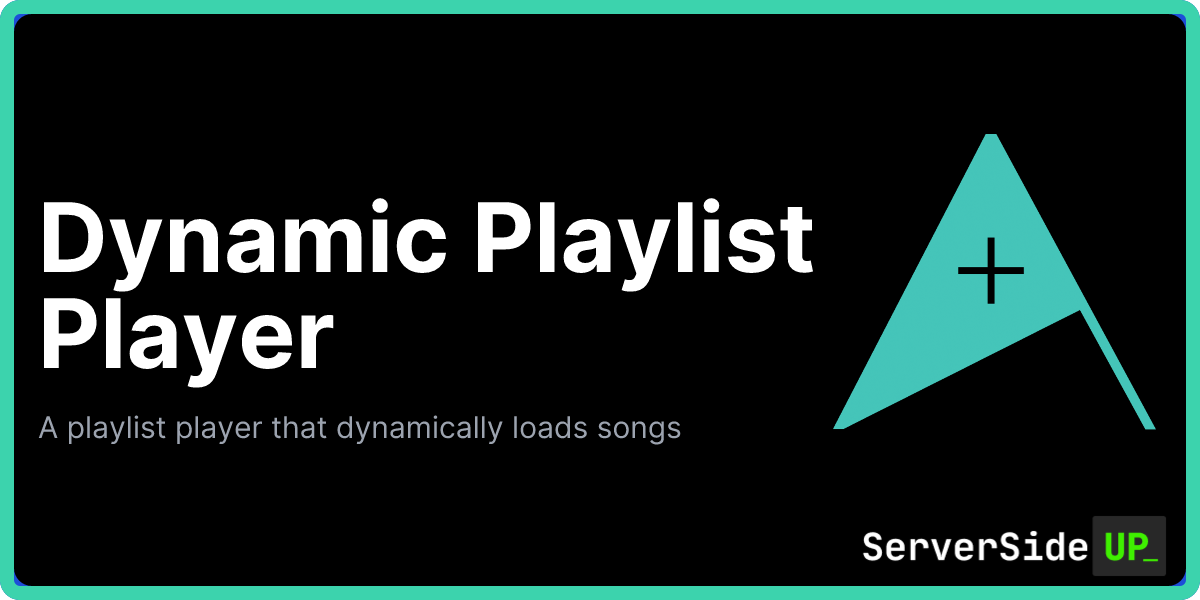Dynamic Playlist Player | AmplitudeJS | A JavaScript library that ...