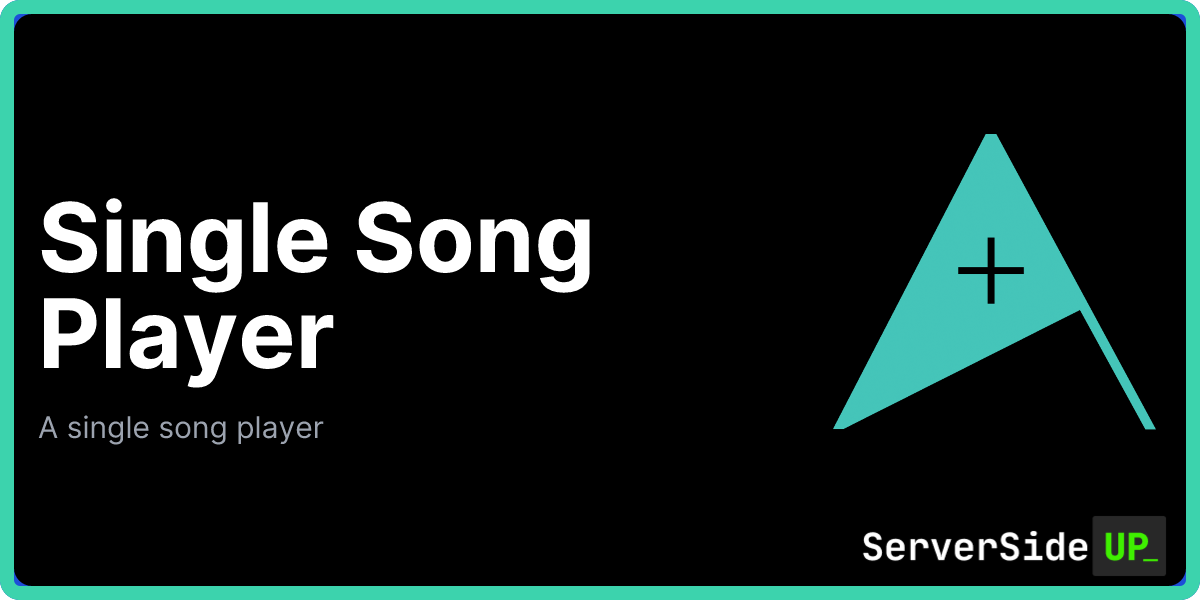Single Song Player | AmplitudeJS | A JavaScript library that allows you ...