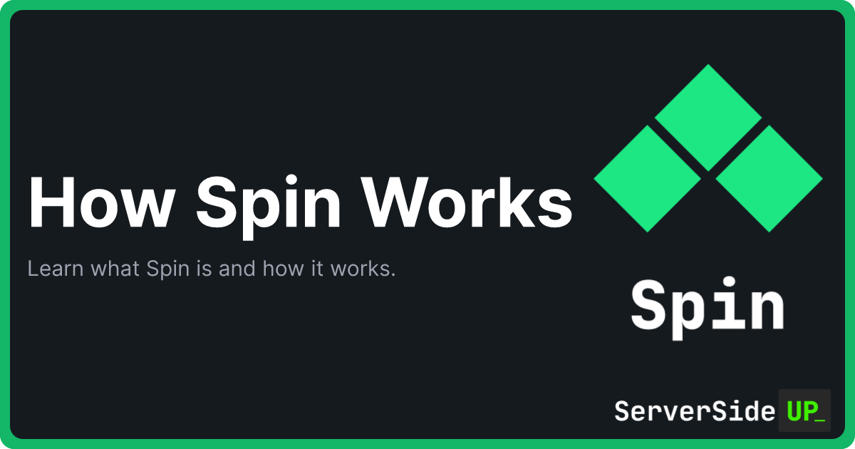 How Spin Works - Spin by Server Side Up