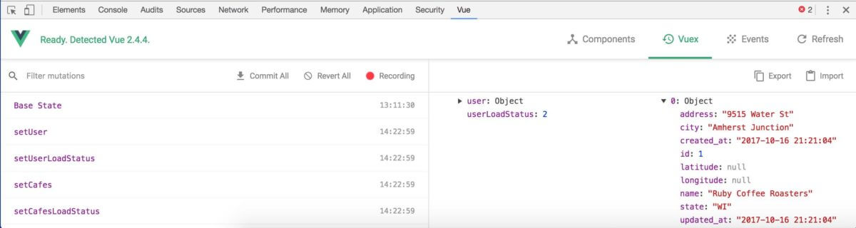 Api Driven Form Submissions With Javascript Vuex And Laravel Server