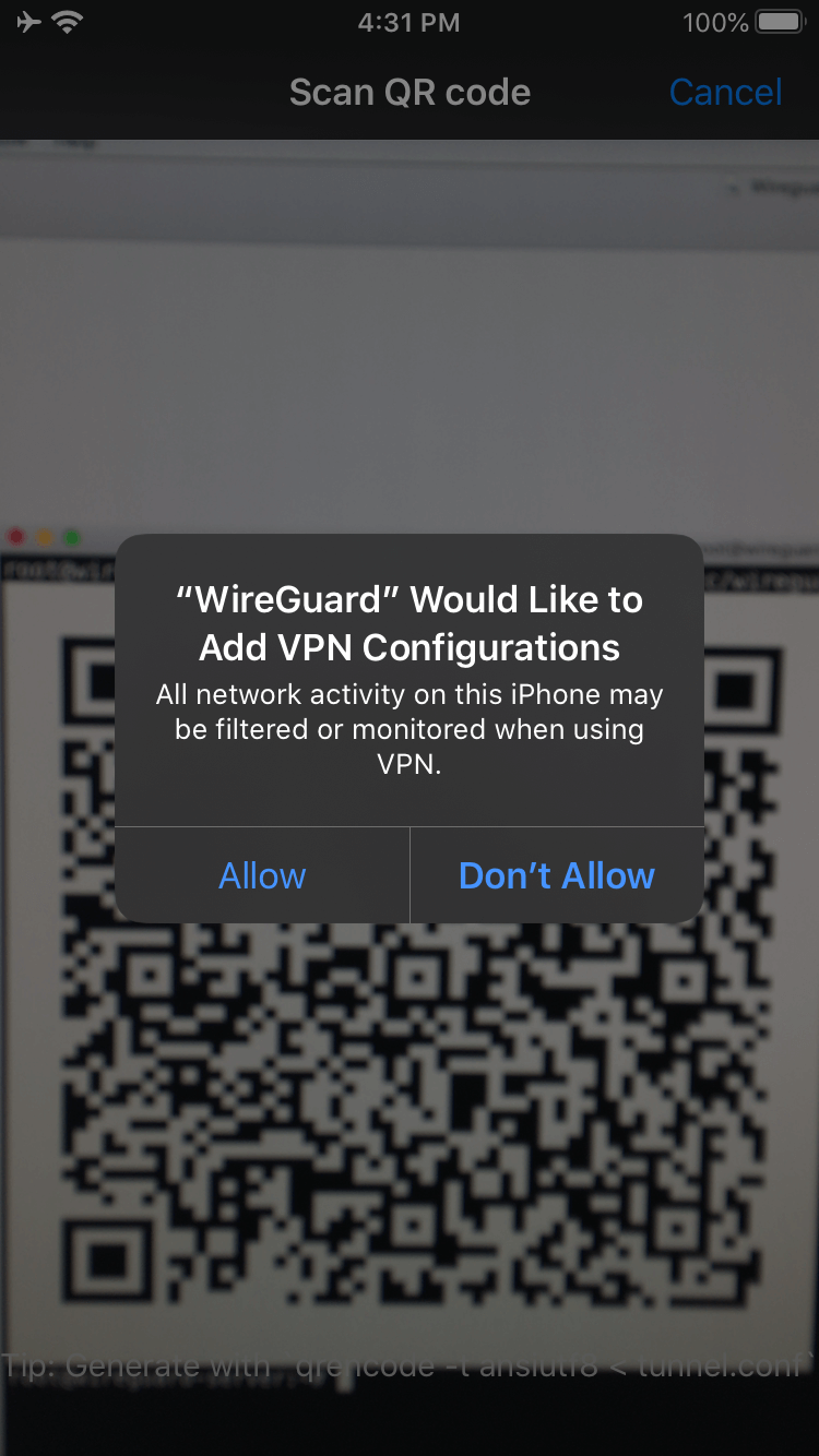 How To Configure A Wireguard Ios Client Server Side Up