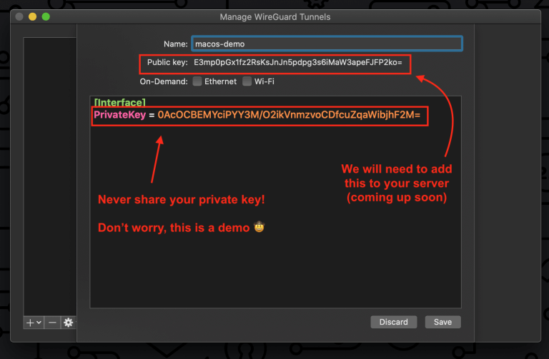How To Configure A Wireguard Macos Client Server Side Up